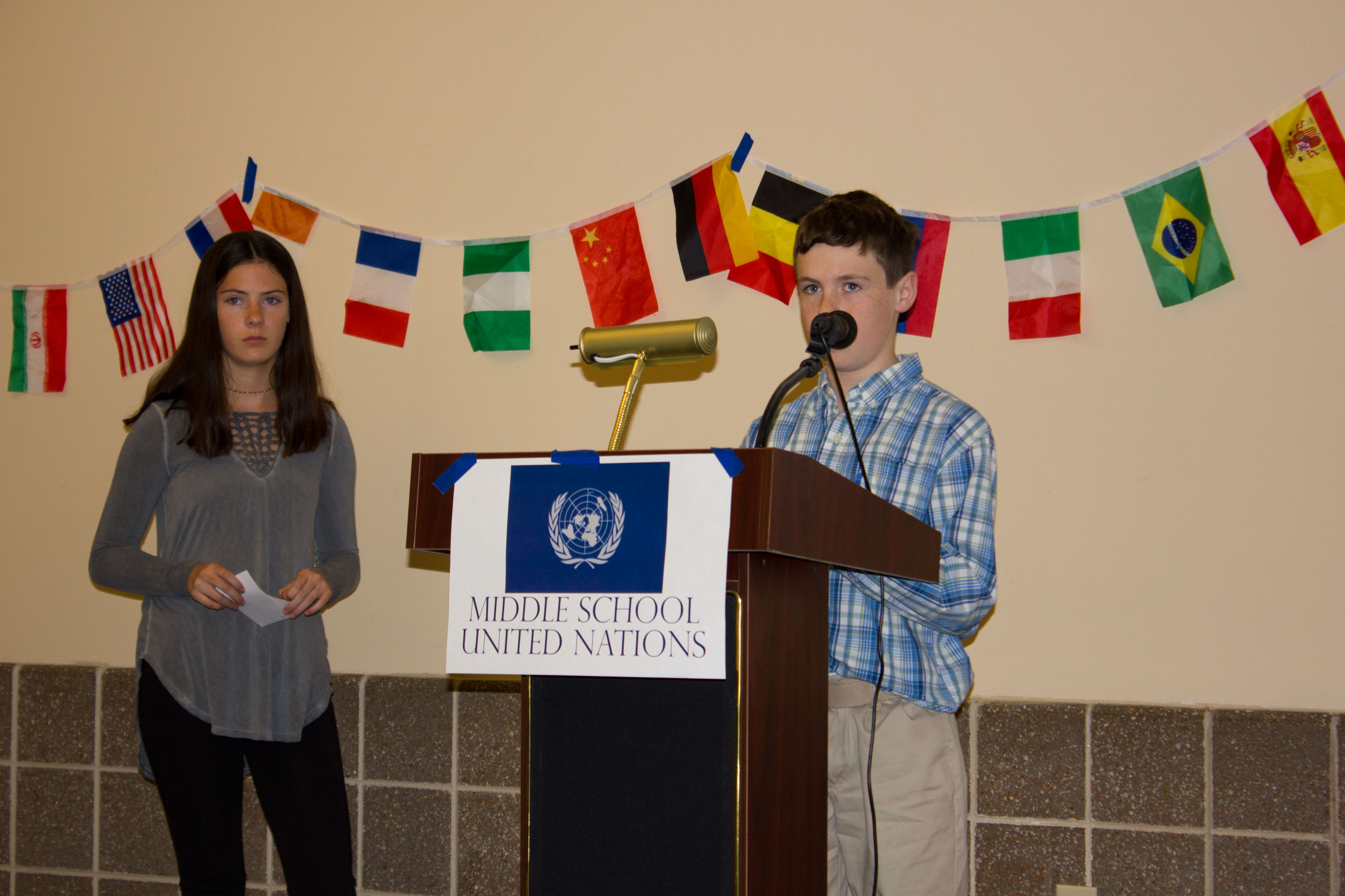 Photos from March 27, 2018 Middle School Model UN 1 - CIVITAS-STL