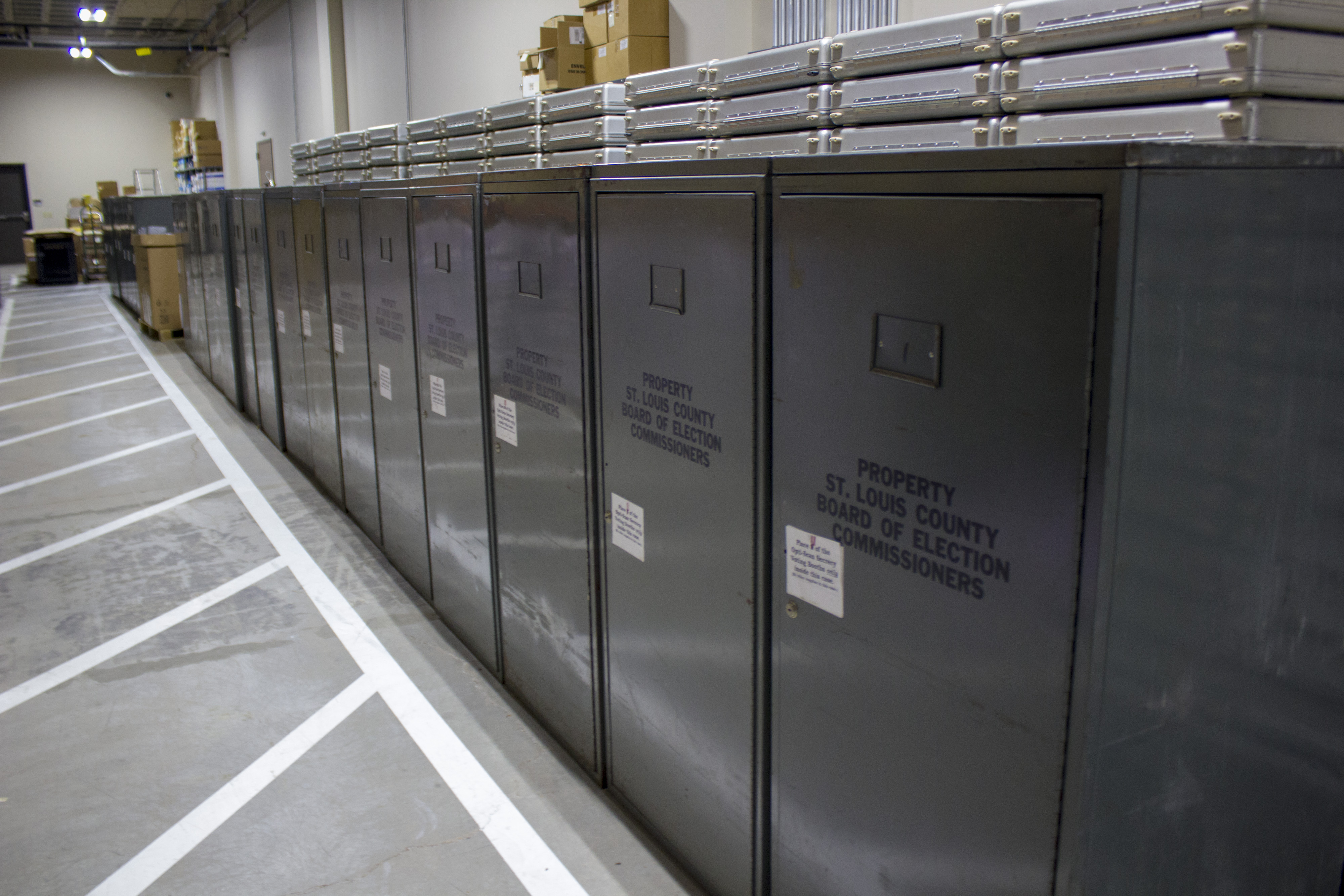 Photos from Tour of the St. Louis County Election Board with Eric Fey ...